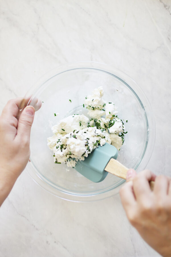 Goat Cheese and Herb Spread Appetizer | Kara Layne