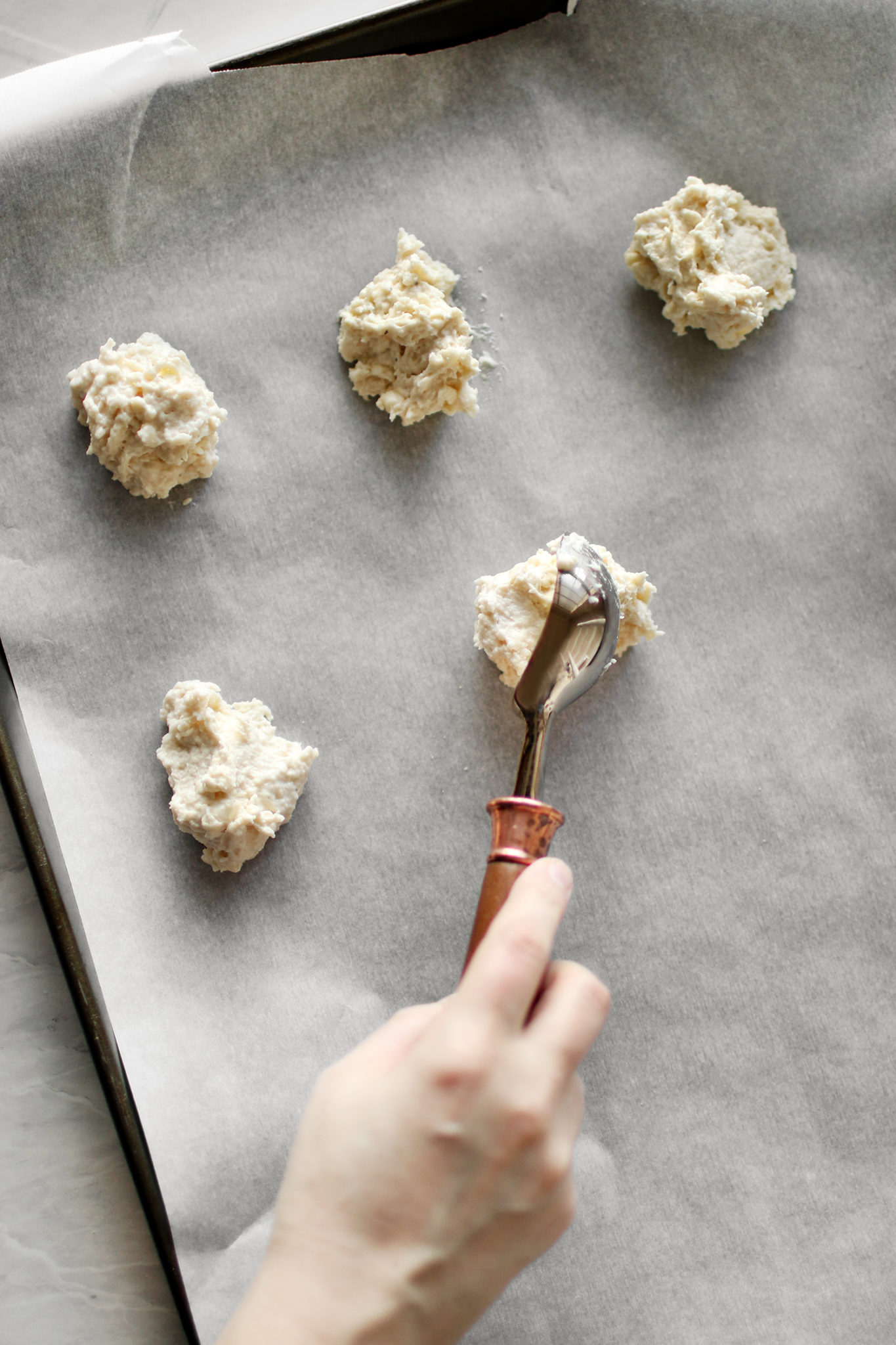 Four-Ingredient Southern Drop Biscuits | Kara Layne